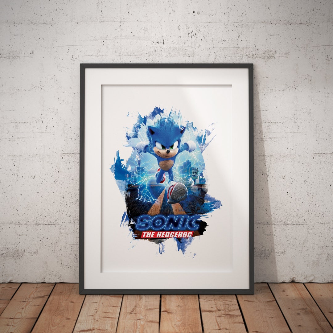 Sonic Poster Print - Etsy