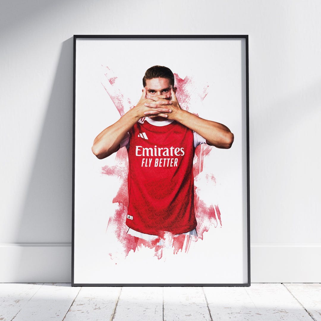 Viktor Gyokeres - 2025/26 - Home Kit - Football Poster - Football Print ...
