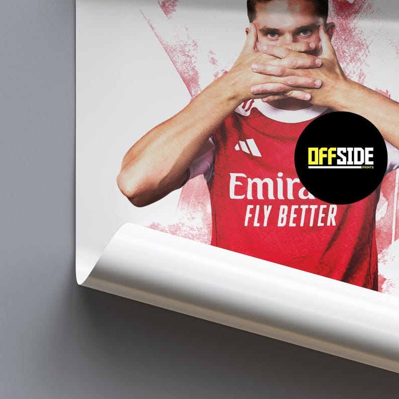 Viktor Gyokeres - 2025/26 - Home Kit - Football Poster - Football Print ...