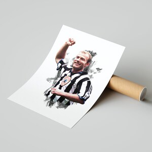 Alan Shearer Legend Poster Print - Etsy