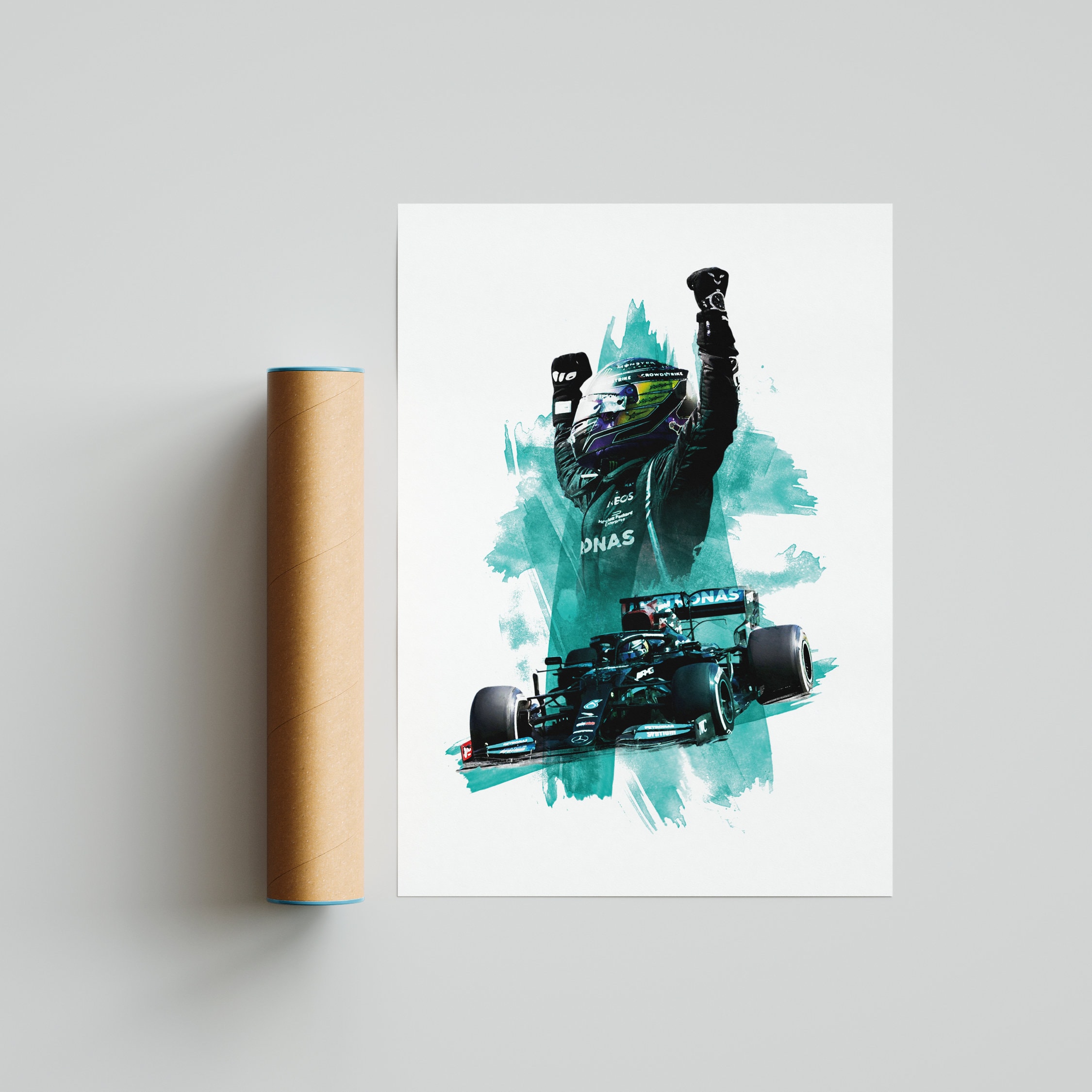 Lewis Hamilton F1 Poster Print - Etsy UK