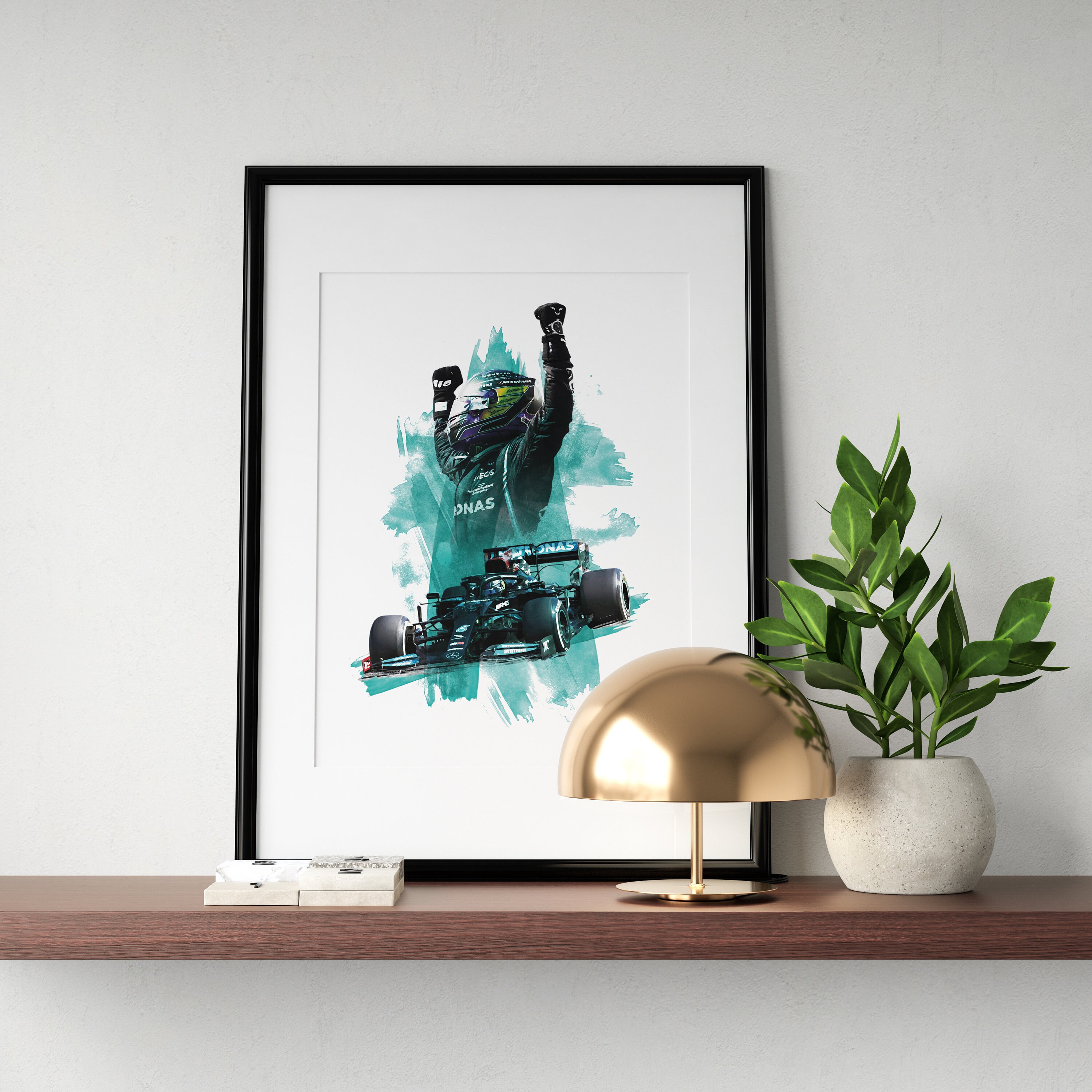 Lewis Hamilton - F1 - Poster - Print - Etsy