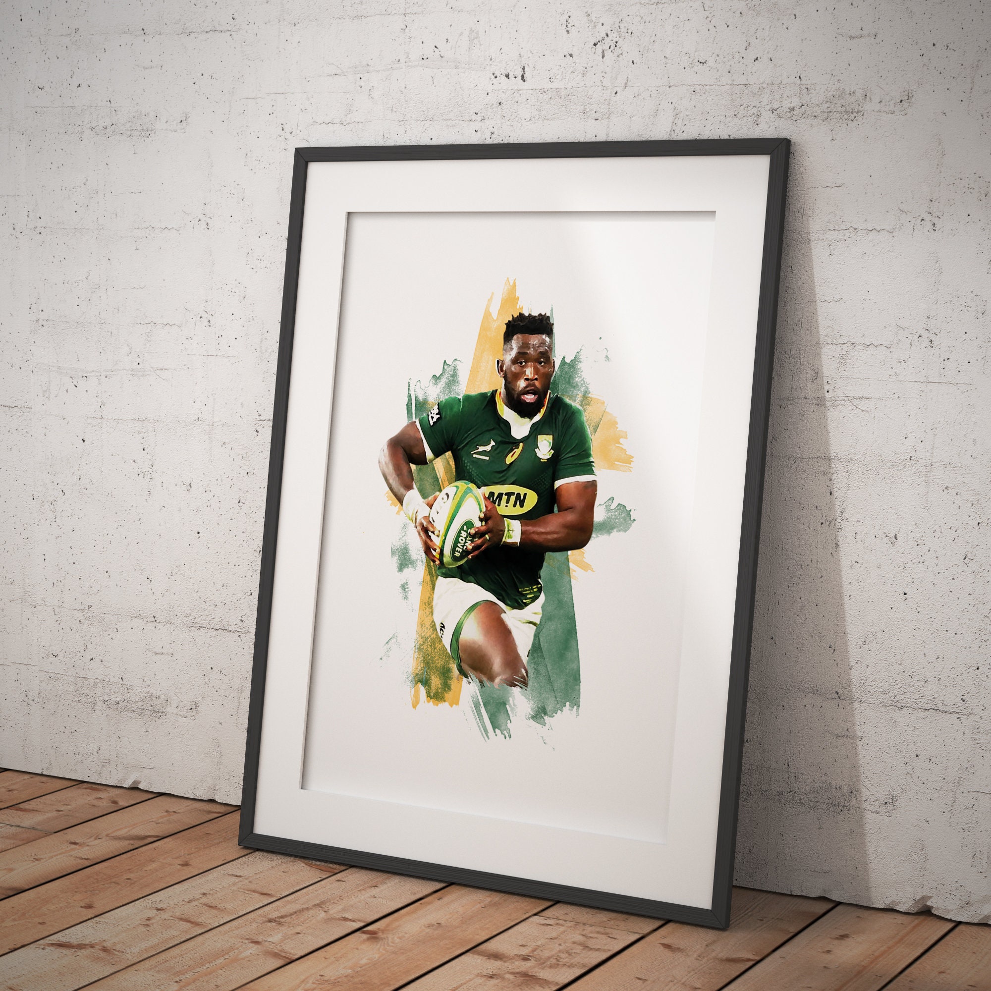 Siya Kolisi Springboks Poster Print - Etsy UK