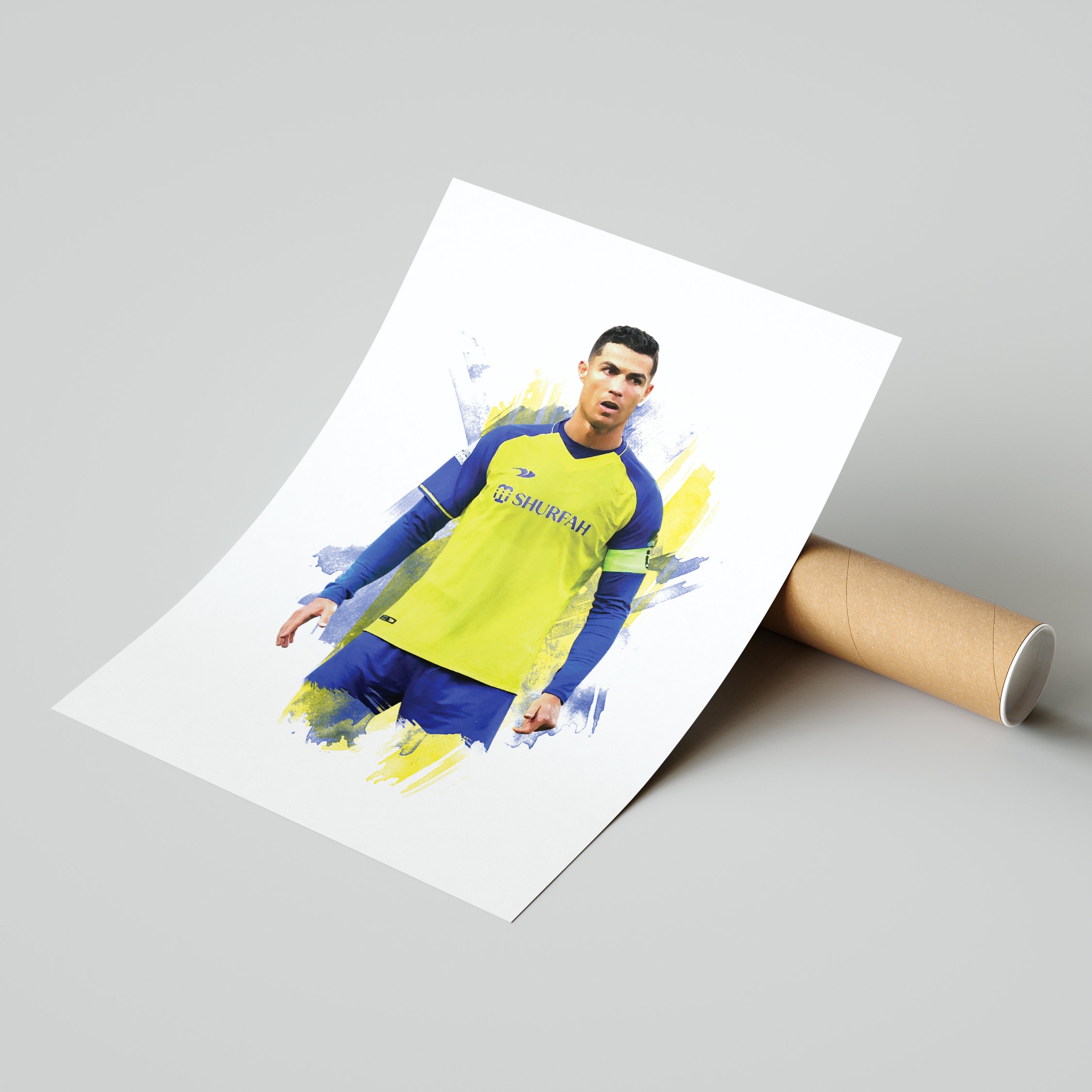 Cristiano Ronaldo - Football Poster sold by Zia Z. | SKU 1600429 ...