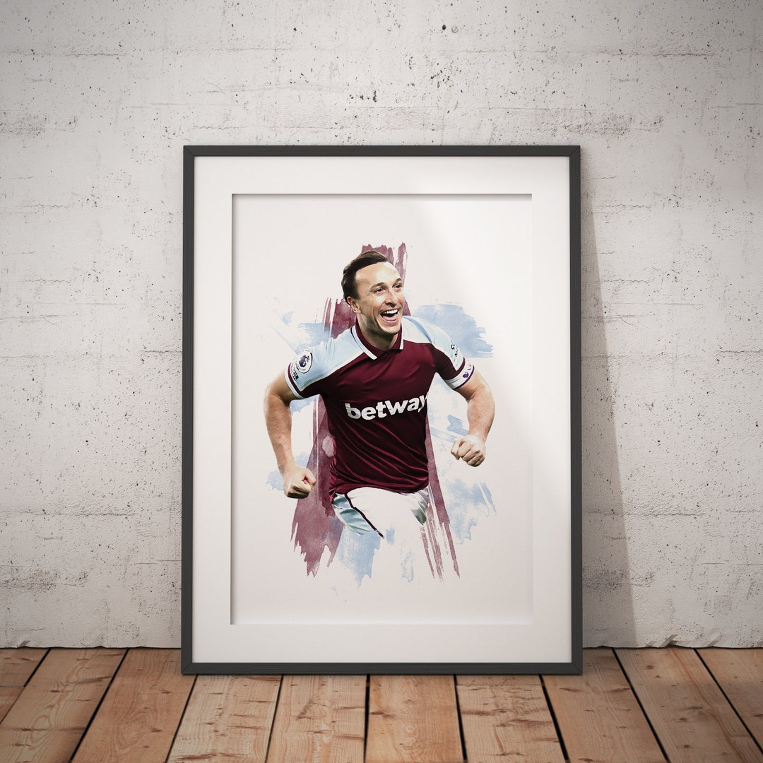 Mark Noble - Football Poster - Football Print - Etsy