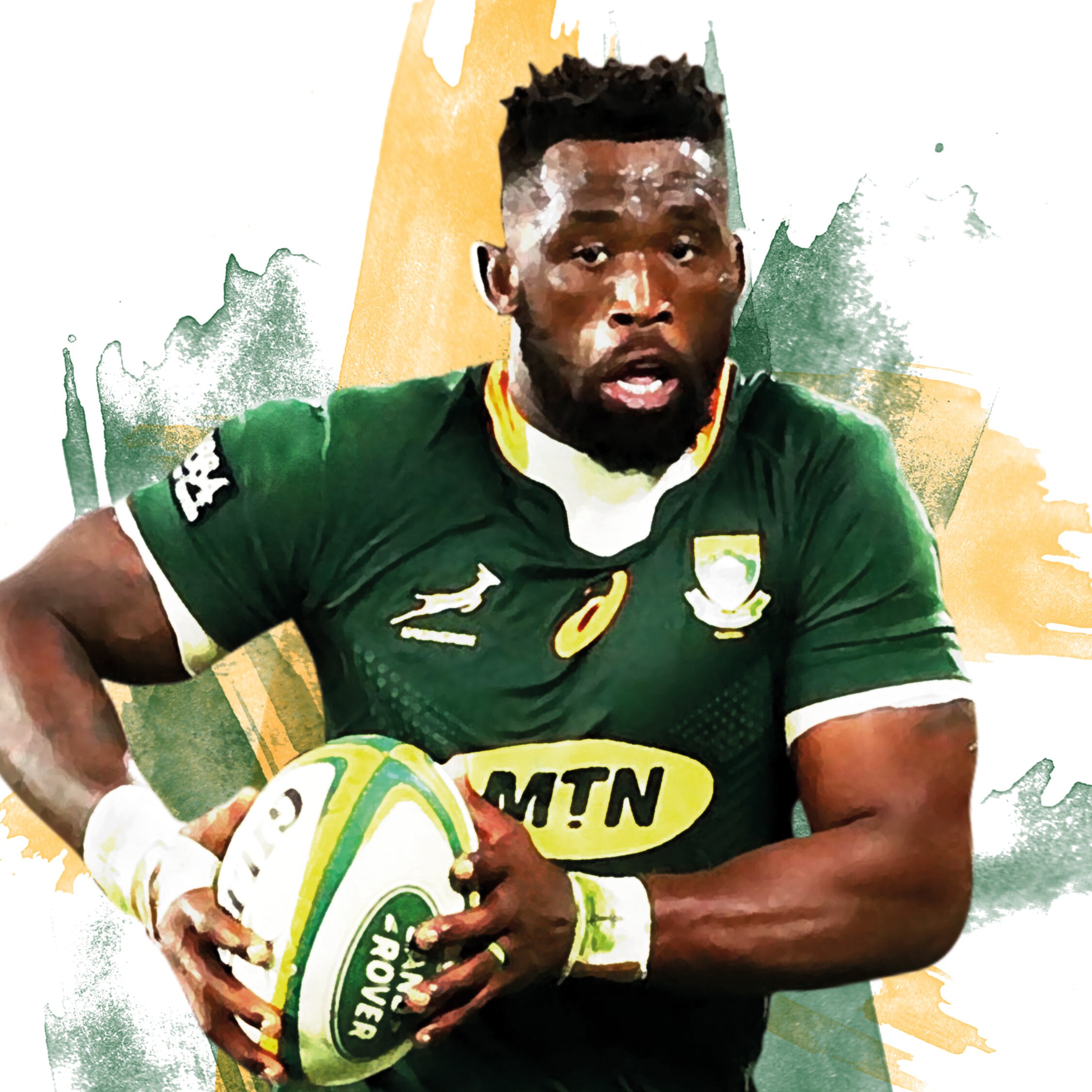 Siya Kolisi Springboks Poster Print - Etsy Finland
