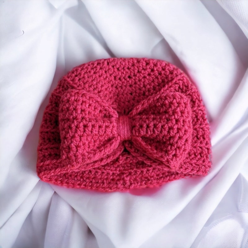 Bow Hat Crochet - Etsy