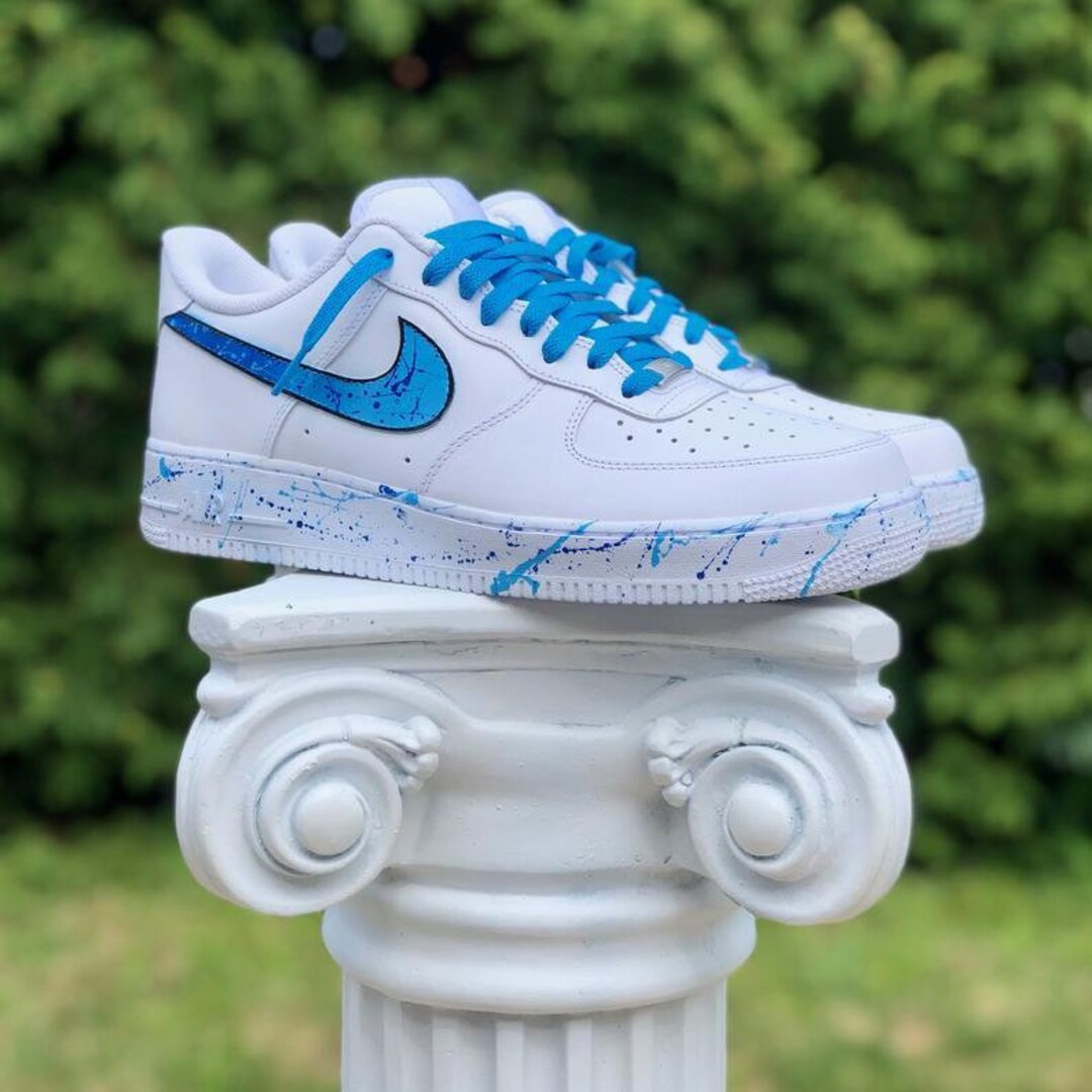 Custom Air Force 1 Drip Hand Painted Custom AF1 Custom - Etsy