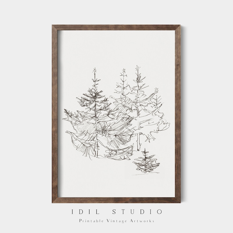 Rustic Pine Tree - Etsy