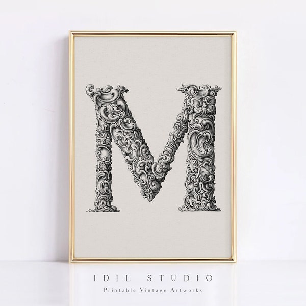 Medieval Alphabet - Etsy