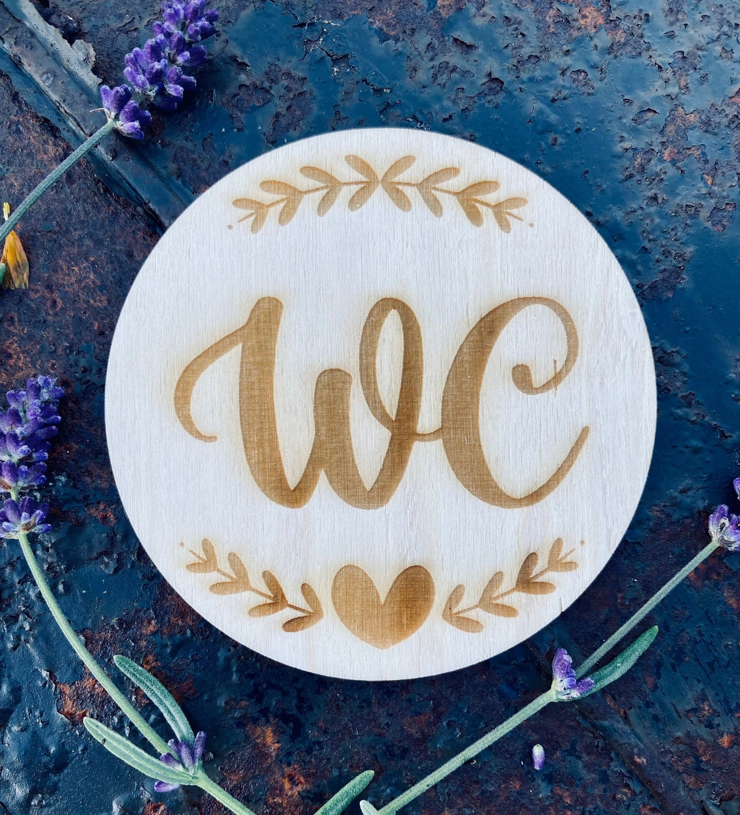 WC Bathroom Sign Wood, WC, Guests, Dahoam Sign, Toilet, Guest Toilet ...