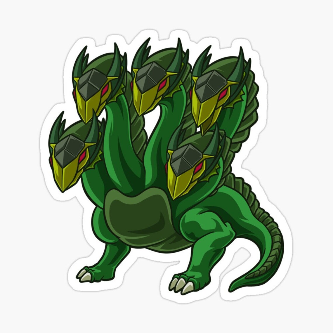 OSRS Sticker Hydra Boss Chibbi Style Oldschool Runescape | Etsy