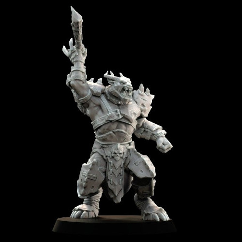 Beastmen Army. Elite Goat Man Fighters. Trollocs. D&D, RPG, Pathfinder ...