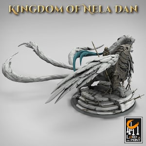 High Elf Cavalry. High Elf Queen. Flying Mount. D&D, Pathfinder, RPG ...