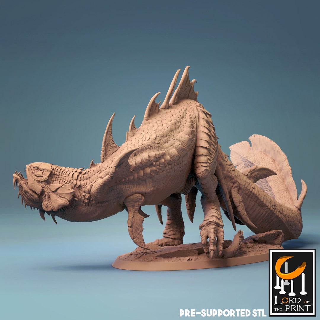 Deep Walker. Sea Monster. D&D, RPG, Pathfinder, Resin Miniature ...