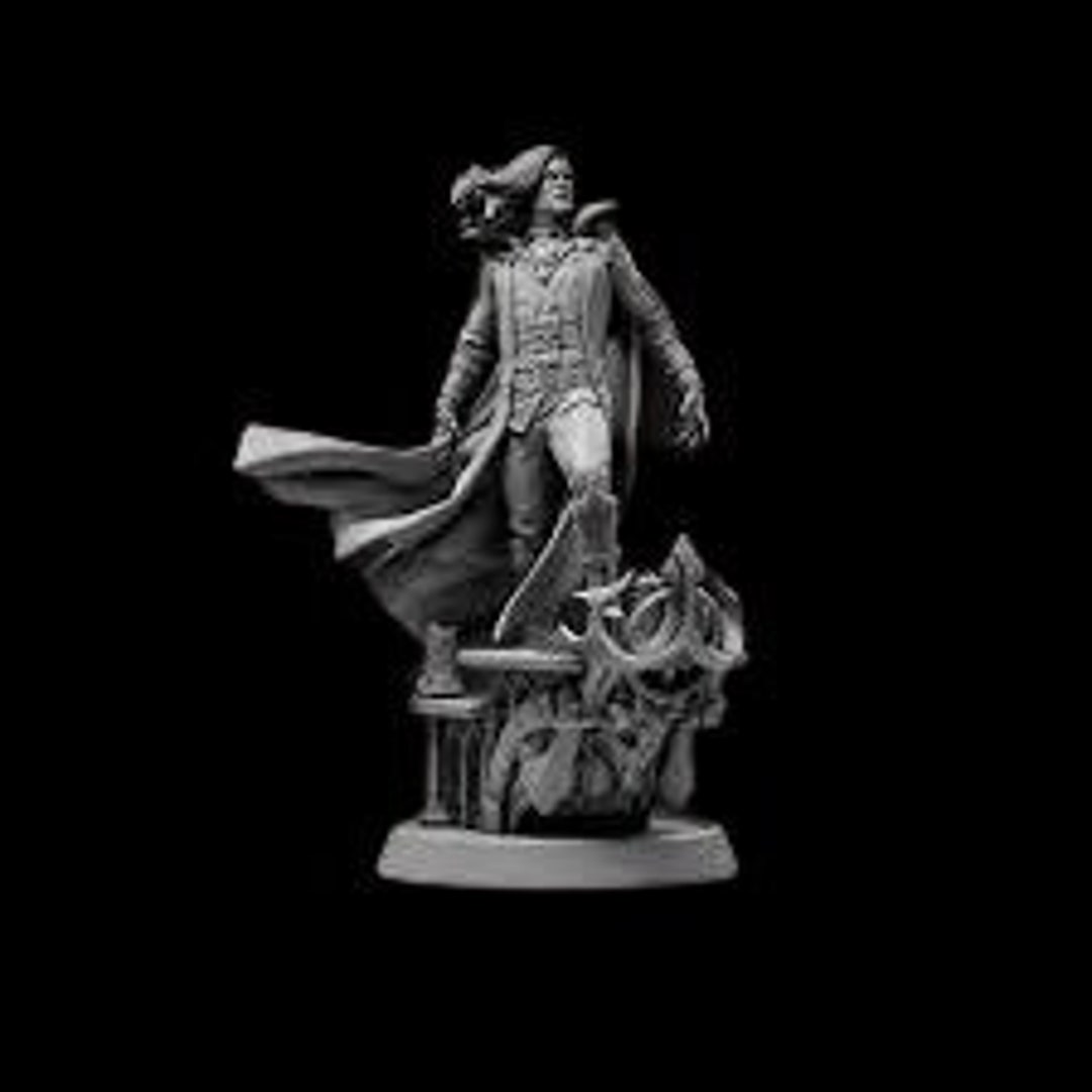 Vampire Count. Vlad. Dracula. D&D, RPG, Pathfinder, Resin Miniature, - Etsy