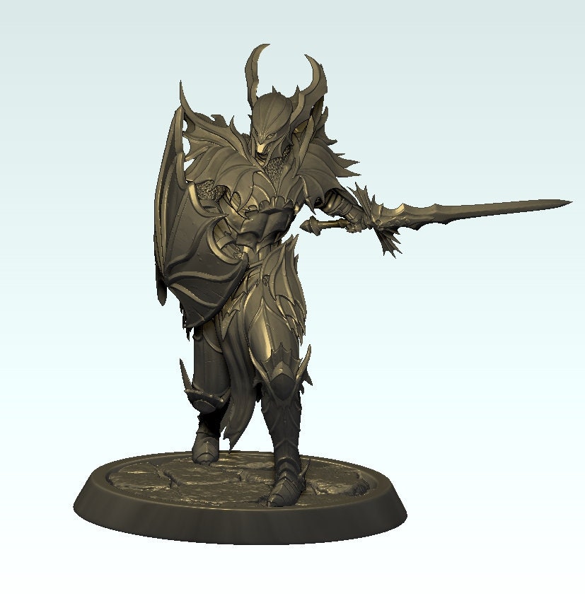 Vampire Army. Swordsman. Lord of the Print. D&D RPG - Etsy