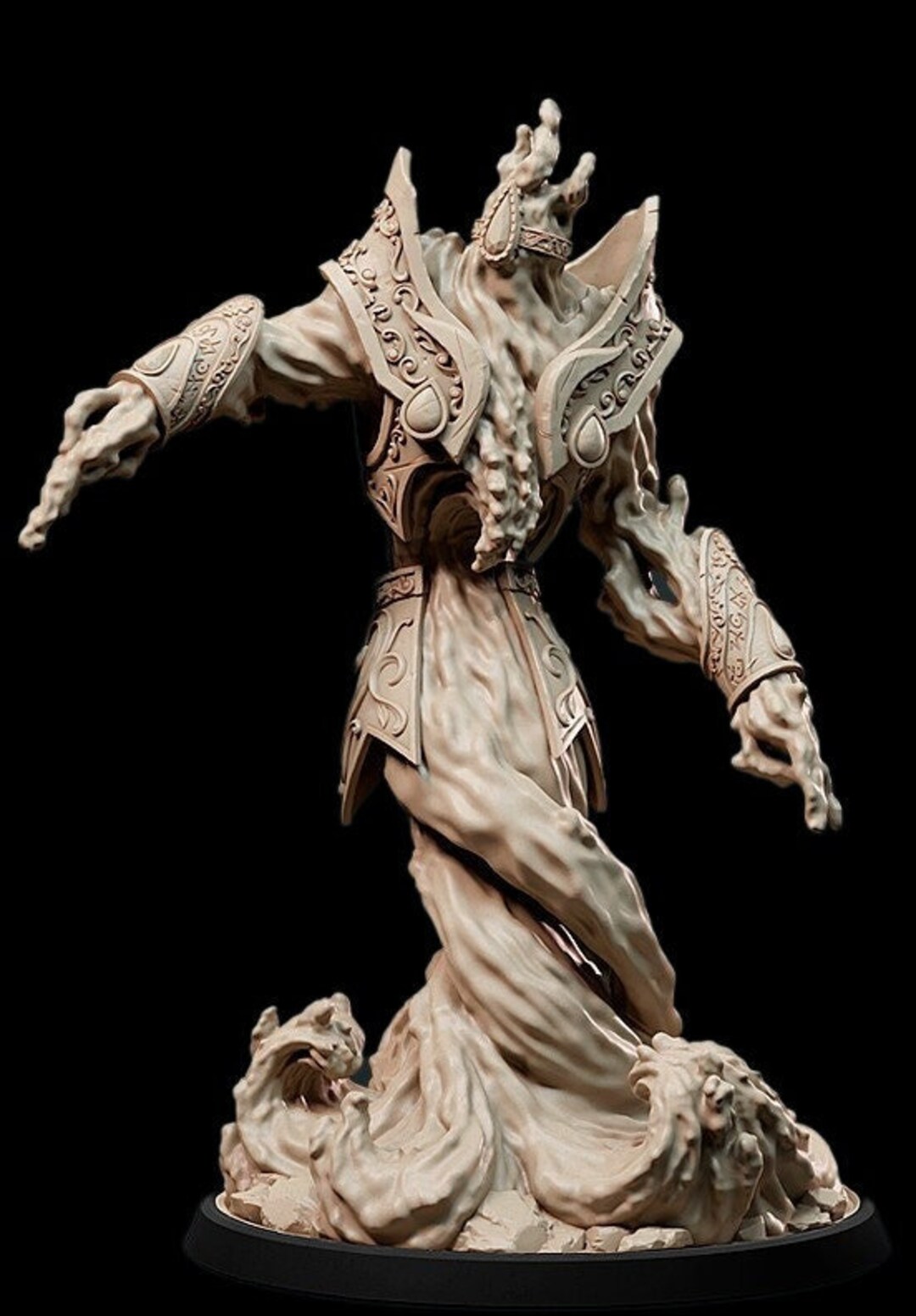 Adorned Elemental. D&D, RPG, Pathfinder, Resin Miniature, Figurine, - Etsy