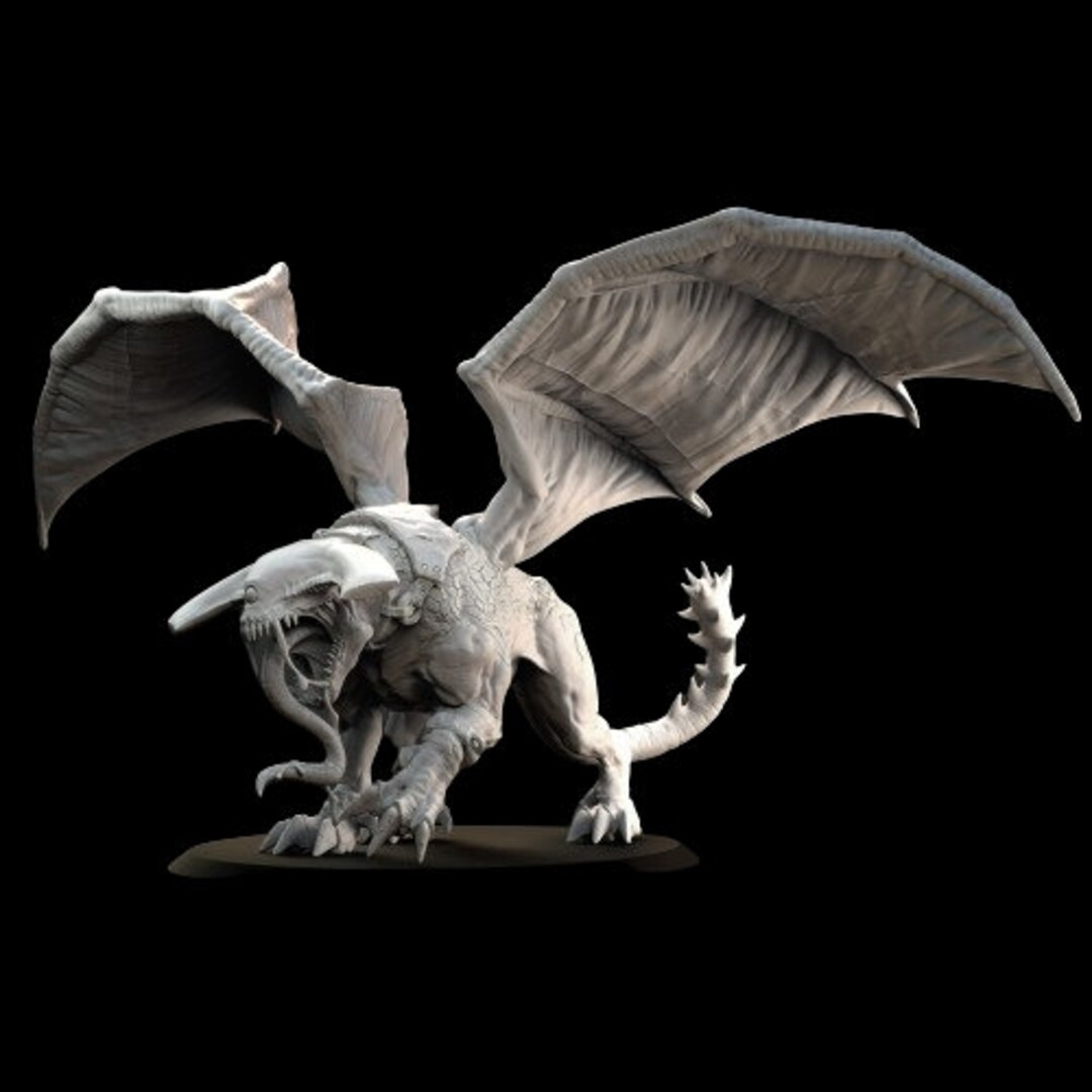 Beastmen Army. Slimey Beast.d&d, RPG, Pathfinder, Resin Miniature, Dnd ...