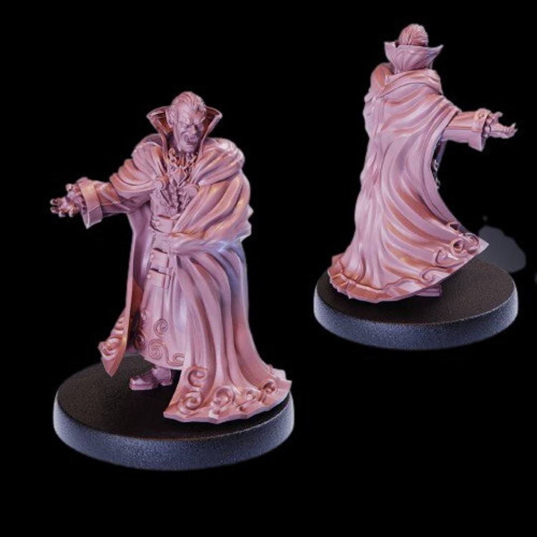Count Dracula. Vampire Lord. D&D, RPG, Pathfinder, Resin Miniature ...