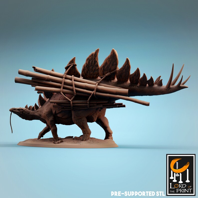 Stegosaurus. Dinosaur. Lovecraft. D&D Pathfinder RPG. Lord - Etsy
