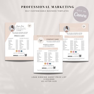 Notary Price List, Loan Signing Agent Price List, Notary Marketing ...