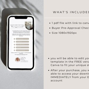 Real Estate Pre-approval List, Textable Pre Approved Checklist, Pre ...