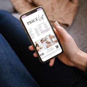 Notary Price List Template, Notary Billing, Notary Marketing Templates ...