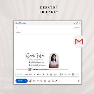 Notary Email Signature, Notary Signing Agent Email Design, Notary ...