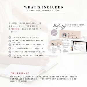 Editable Notary Introduction Flyer Template: Loan Signing Agent ...