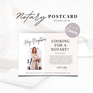 Notary Postcard, Notary Marketing, Notary Mailers, Notary Services ...