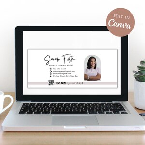 Notary Email Signature, Notary Signing Agent Email Design, Notary ...