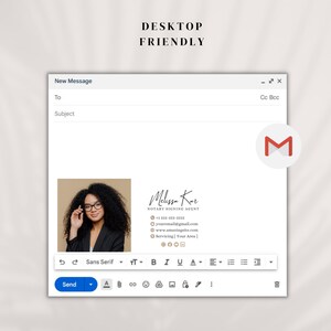 Notary Email Signature, Notary Signing Agent Email Template, Notary ...