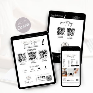 Price List Template, Scan to Pay, Notary Business Templates, Notary ...