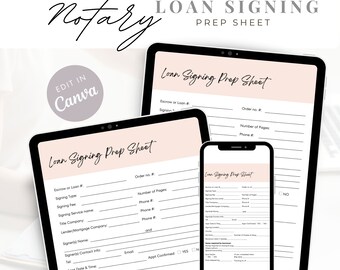 Loan Signing Terminology Helpful Study Set for Notaries and - Etsy
