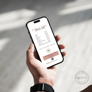 Notary Price List Template, Notary Billing, Notary Marketing Templates ...