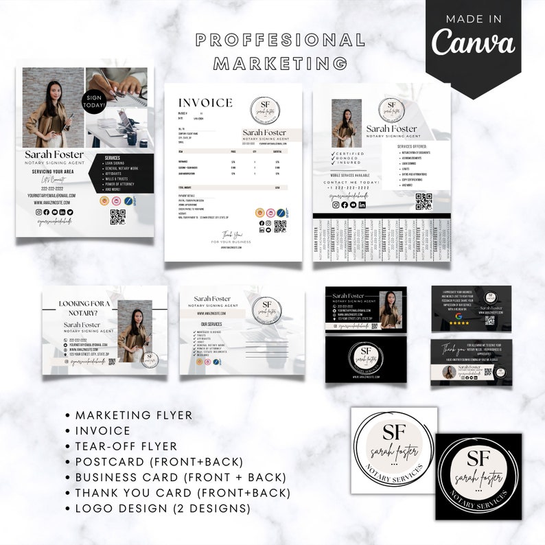 Notary Starter Kit Notary Marketing Loan Signing Agent - Etsy