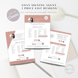 Notary Price List, Loan Signing Agent Price List, Notary Marketing ...