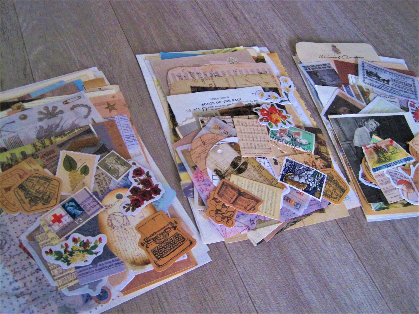 Vintage Journal Ephemera Bundle 50 Items Junk Journal Paper - Etsy