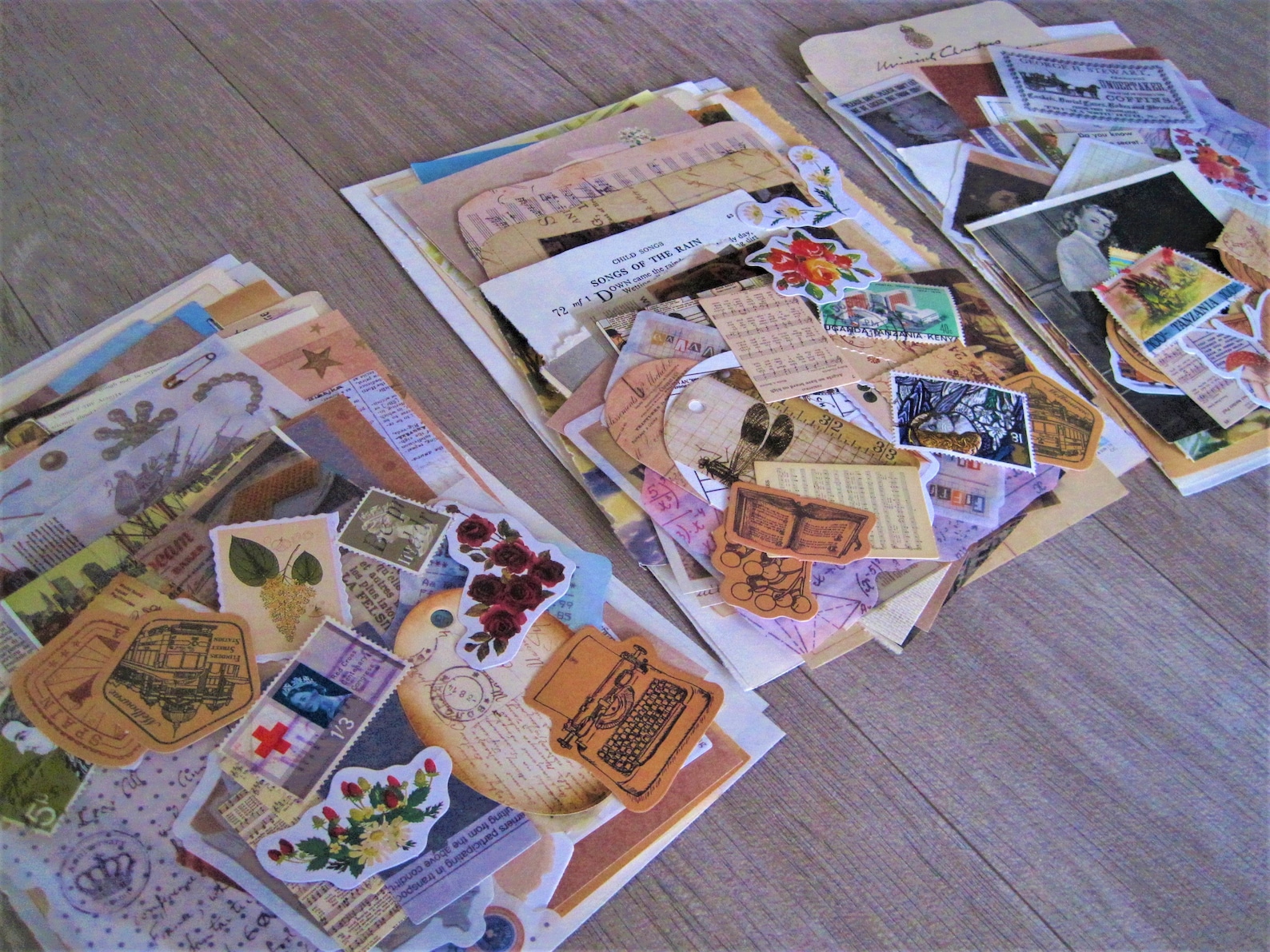 Vintage Journal Ephemera Bundle 50 Items Junk Journal Paper - Etsy
