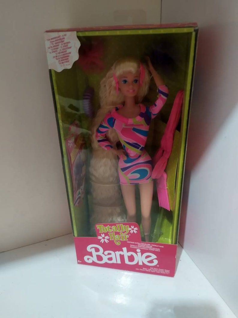 Muñeca Barbie Totally Hair Reproduction para el 25.º - Etsy México
