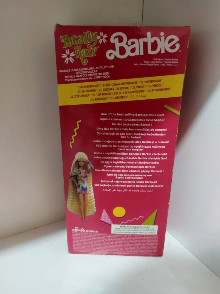 Muñeca Barbie Totally Hair Reproduction para el 25.º - Etsy México