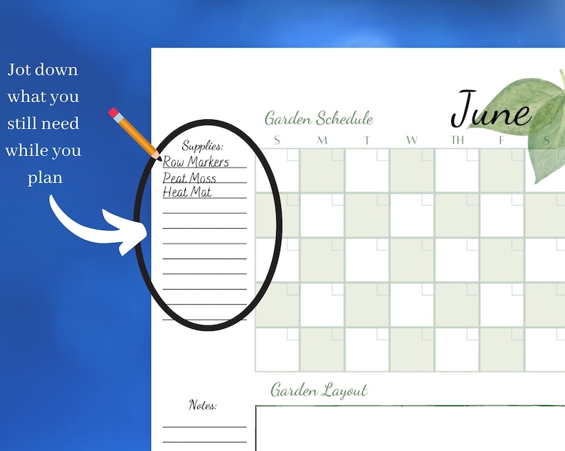 Year-round Daily Monthly Garden Planner With Companion Planting and ...