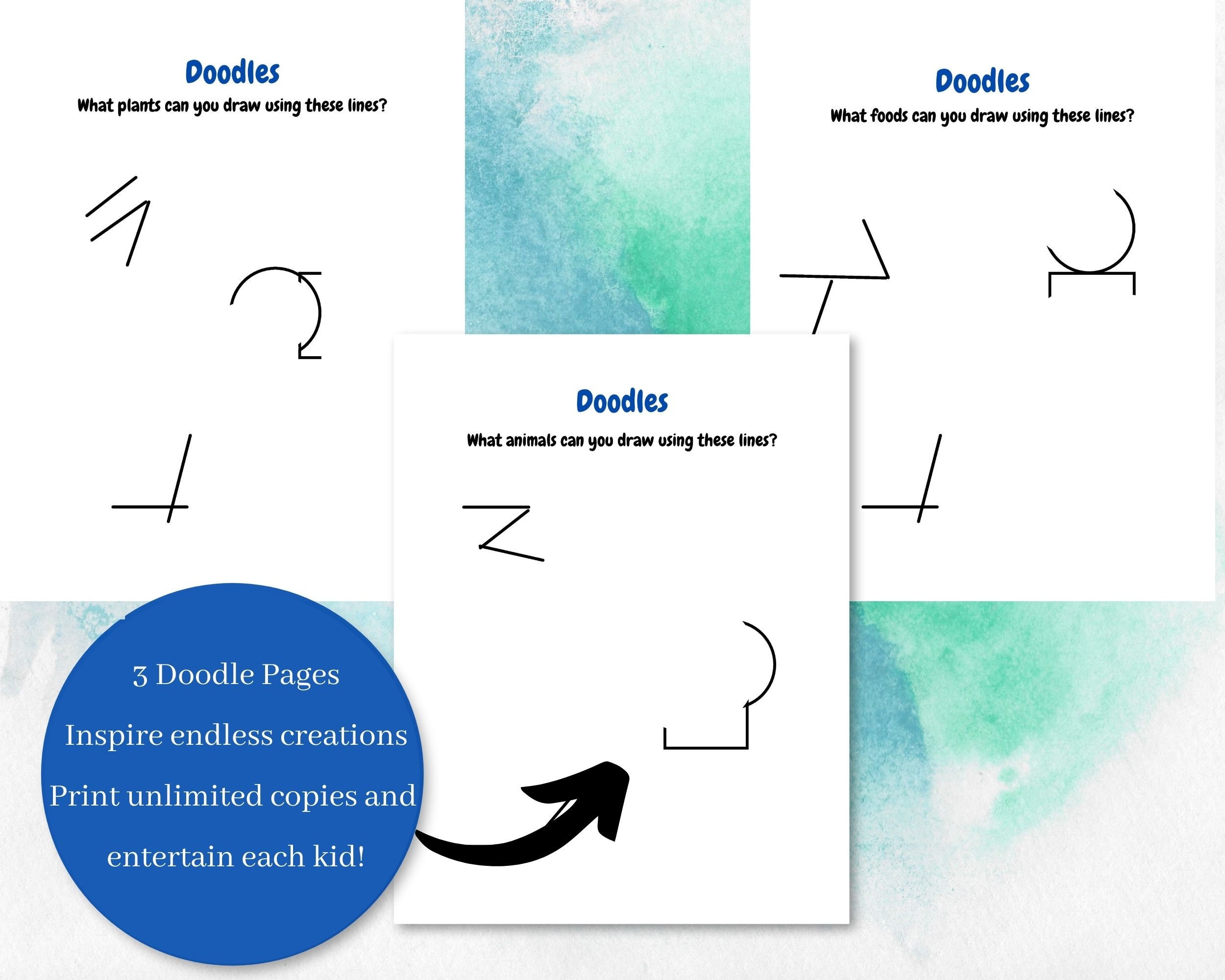 Printable Kids Travel Activities Pack / All Ages Game Bundle for Family ...