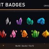 TWITCH Bit Badges / Cheer Badges (simple Badges 3 V2) - Etsy