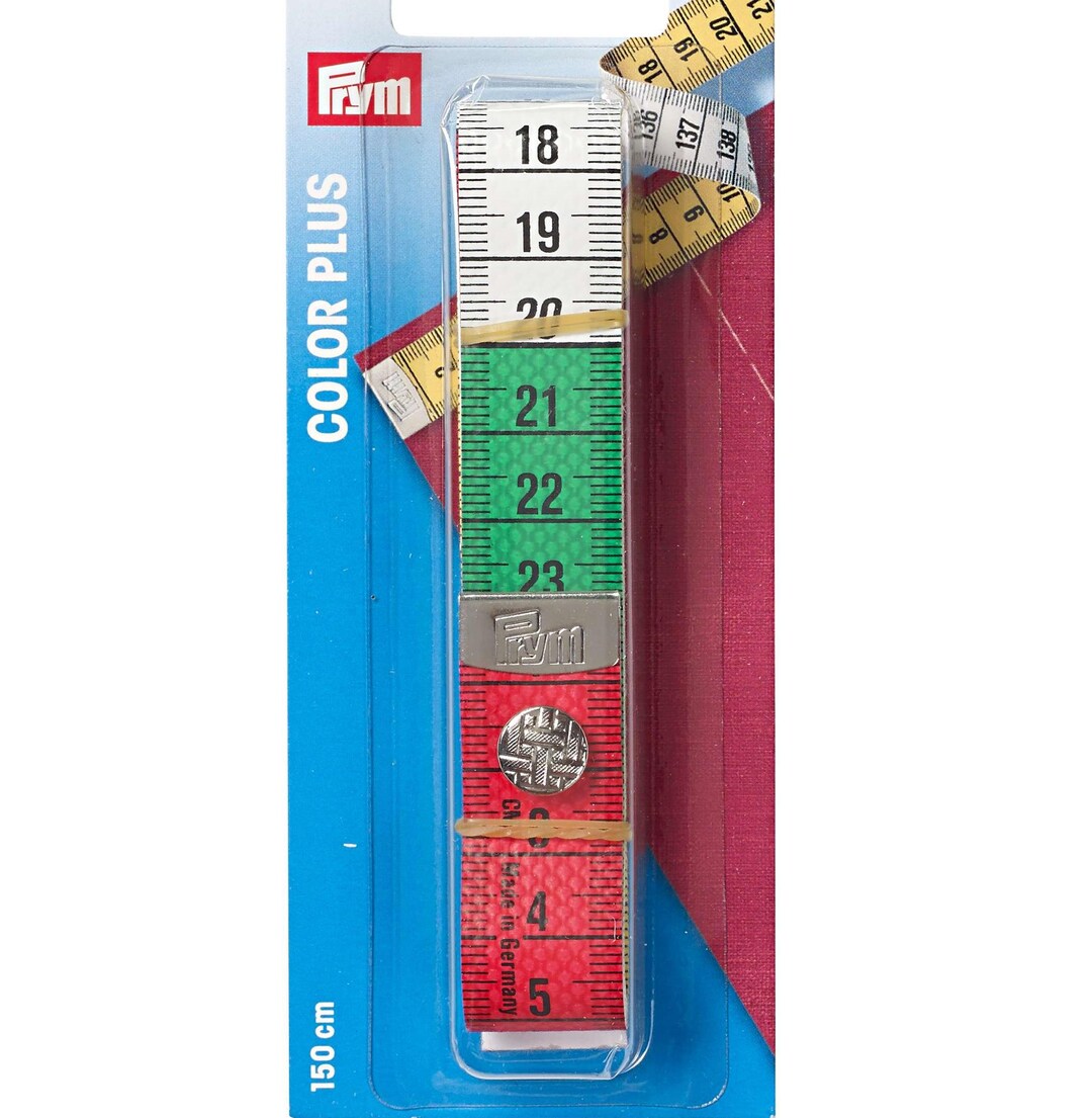 Prym Measuring Tape 150cm With Snap Button // Color Plus - Etsy