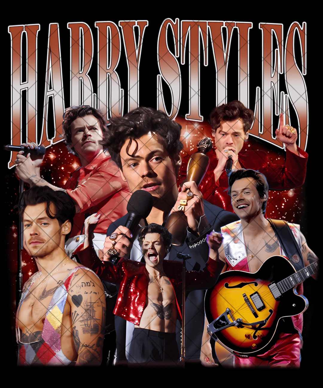 Harry Vintage 90s Digital PNG Download, Harry Frat Boy Rap Tee Design ...