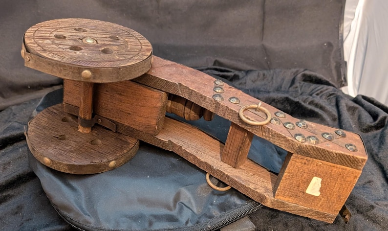 Cannon- Vintage Desktop/model Wood and Brass - Etsy