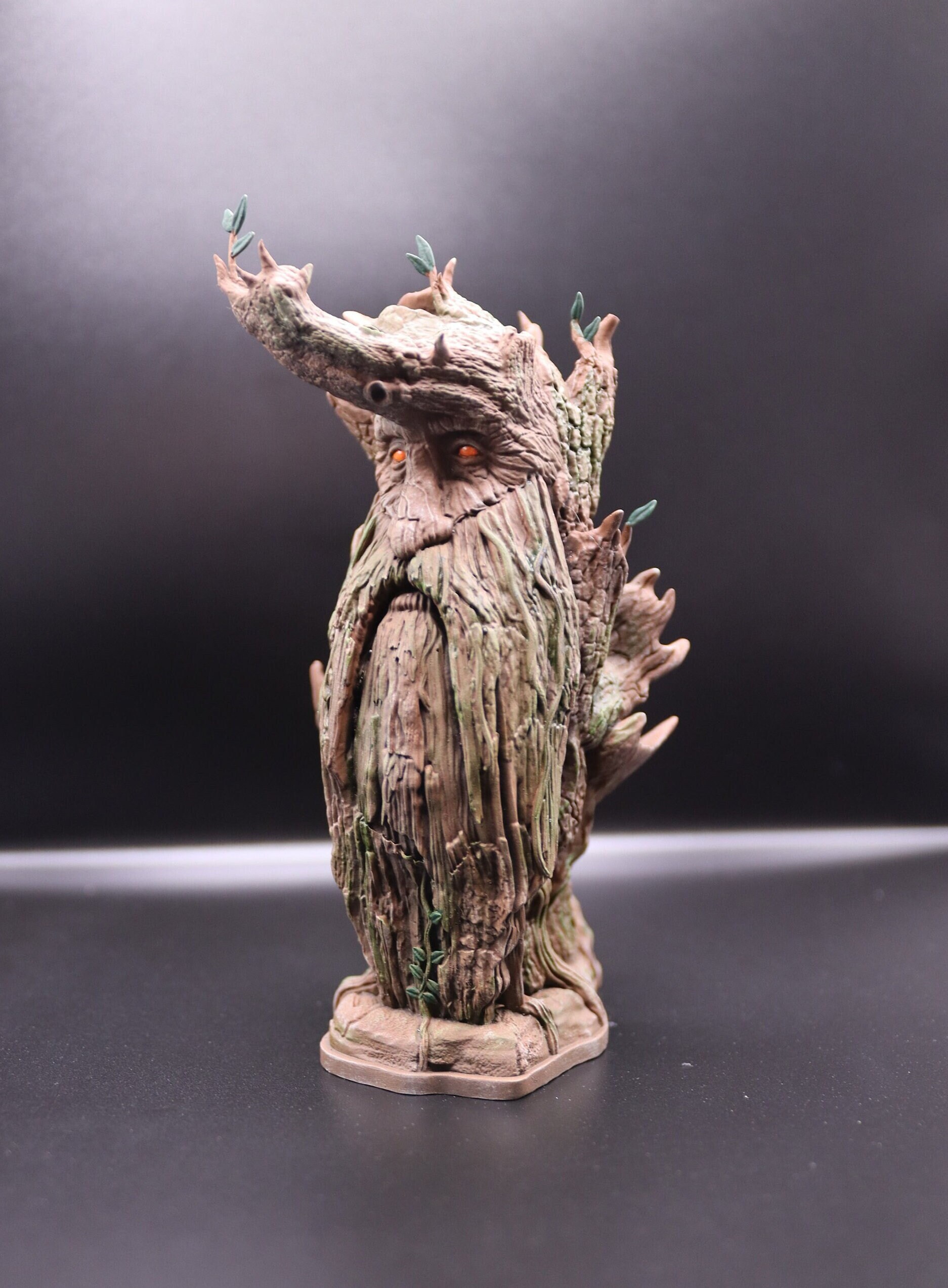 Treebeard Resin 3D Printed Bust From Fotis Mint Fan Art - Etsy