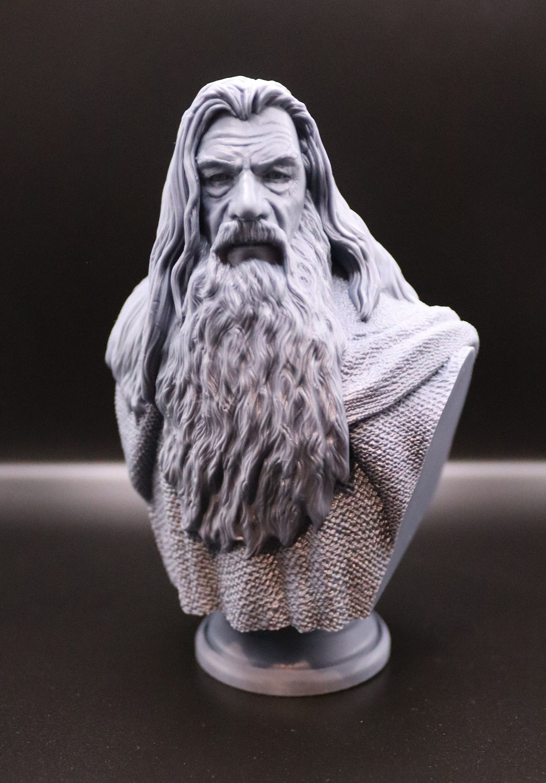 Gandalf Resin 3D Printed Bust From Fotis Mint Fan Art Unassembled. - Etsy